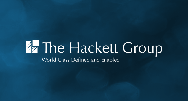The Hackett Group’s 2015 European Best Practices Conference